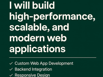 Design and Build Dynamic Web Apps for Business Success | Upwork