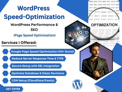 WordPress Speed Optimization | Page Speed Optimization | Performance & SEO | Upwork