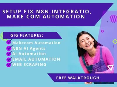 N8n, Zapier & Make.com Automation for AI Workflows and Chatbot Systems | Upwork