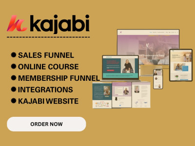 Kajabi Online Course, Kajabi Landing Page on Kajabi, Kajabi Website, VA ...