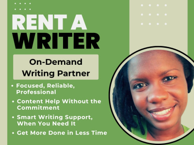 ONE FULL DAY (or MORE) of DEDICATED service from a skilled CONTENT WRITER | Upwork