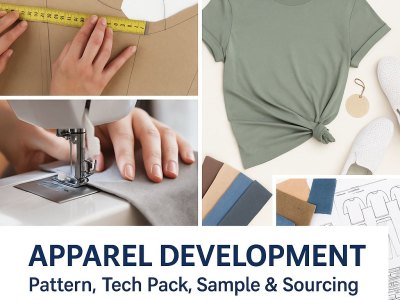 Fashion Product Dev – Pattern, Tech Pack, Graphic, Sample & Logistics ...