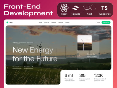 Front-End JavaScript developer | Next.js, TypeScript, HTML, CSS | Upwork