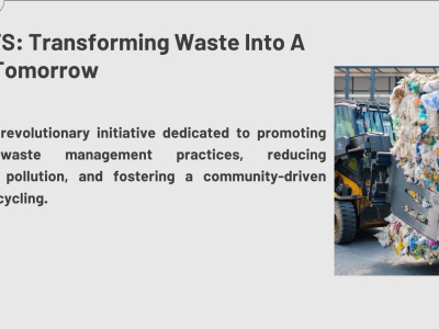 A research that focuses on transforming waste into a Greener Tomorrow ...
