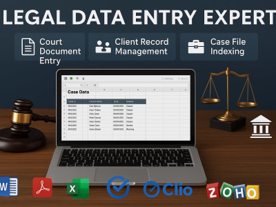Accurate legal data entry, case indexing, and document digitization ...