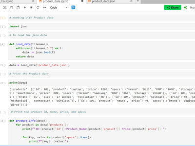 Clean and Extract Data from JSON or CSV Files Using Python | Upwork