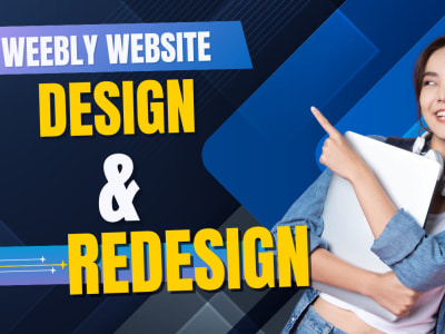 Weebly website design and redesign weebly website | Upwork