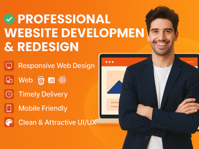 A Complete Responsive Website with MERN Stack | Upwork