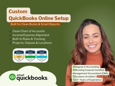 A clean, custom QuickBooks Online setup built for your business | Upwork