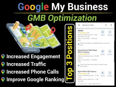 Google business profile Optimization, GMB ranking, Map pack citation ...
