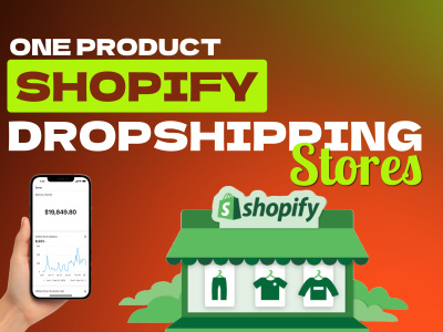 Shopify One Product Dropshipping Store | Single Product store design ...