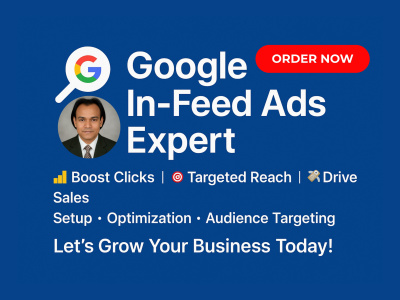 A Google in-feed ads expert for more sales or views | Upwork