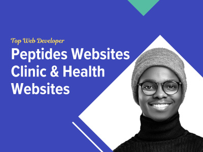 Peptides Website Design, Clinic Health Website, Medical website | Upwork