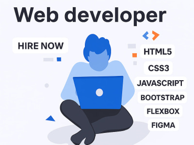 Beautiful and responsive webpages with HTML5, CSS3, JavaScript, Flexbox... | Upwork