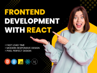 Frontend website with react | Upwork