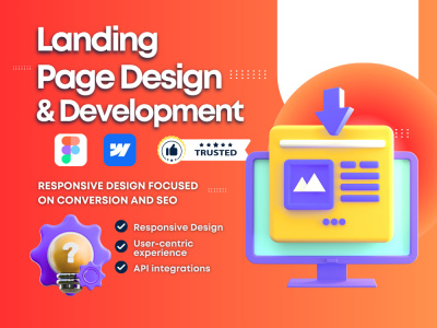 Webflow Landing Page & Website Design | Figma to Webflow | UI/UX | Upwork