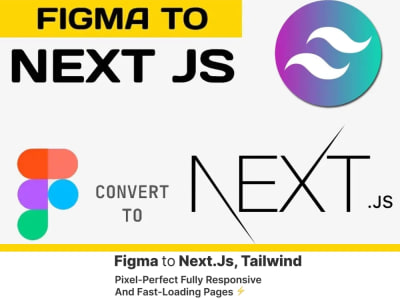 Figma to Next.js, XD to Next.js, PSD to Next.js – Clean & Responsive Code | Upwork