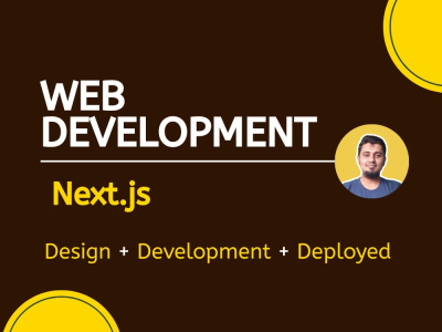 Next.js Web Dev | Your Expert Next.js Front-End App Dev for Web | Next.js | Upwork