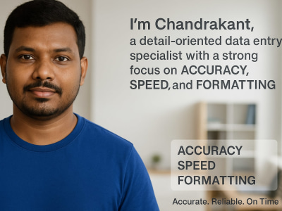 Fast, accurate data entry in Excel, Word, or Google Sheets | Upwork