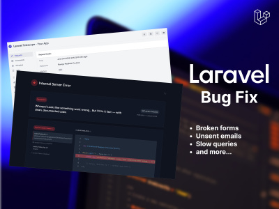 Laravel Bug Fixing — Broken Features & Performance Optimization | Upwork