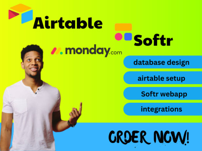 Setup Airtable Database, Softr Web App, Automations & CRM Dashboard | Upwork