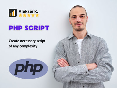 Custom PHP script | Create code | Upwork