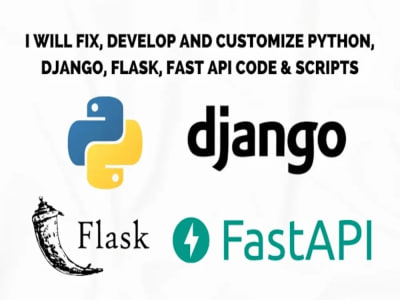 Web application development service using Python, Flask, Django | Upwork