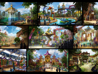 Immersive Theme Park Concept Art & Design for Family Attractions | Upwork
