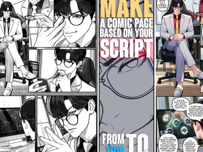 Custom Comic Pages in Manga, Anime and Western Style | Upwork