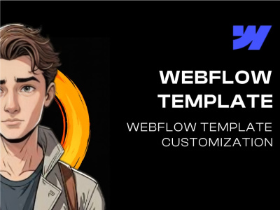 Customize Webflow Template | Webflow Template Edit | Webflow Expert | Upwork