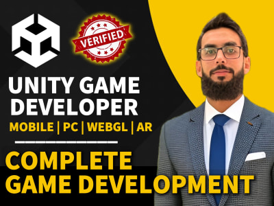 Unity 2D/3D Mobile, WebGL & Multiplayer Games Expertly Developed | Upwork