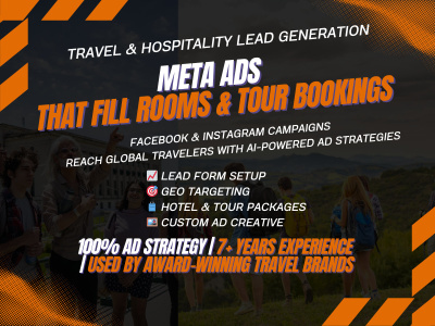 Meta Ads for Travel & Hospitality | Boost Bookings & Guest Inquiries ...