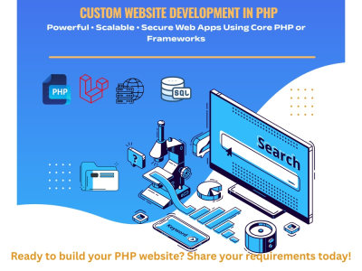 Custom Website Development Using Core PHP or PHP Frameworks | Upwork