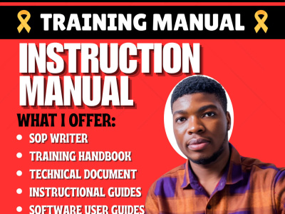 Training Manual Training Course Instruction Manual Workbook And user ...