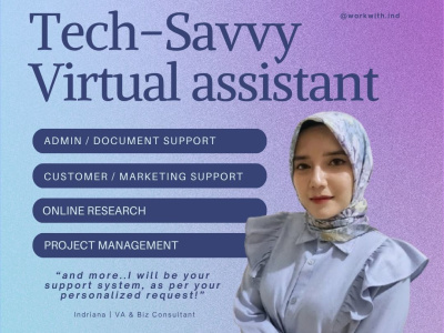 Tech-Savvy Virtual Assistant for Admin & Business Support (File, Docs ...