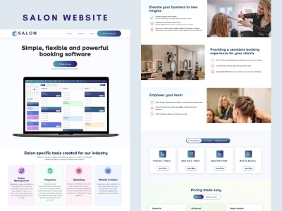 Saas based salon managment system | Upwork