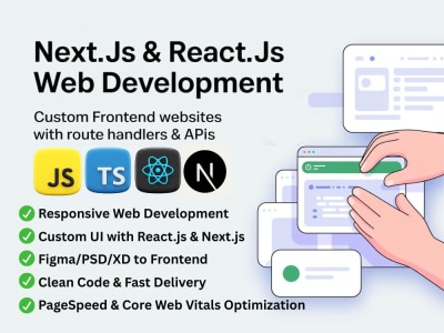 Dedicated Next JS developer | Front End Developer | React JS and Next ...