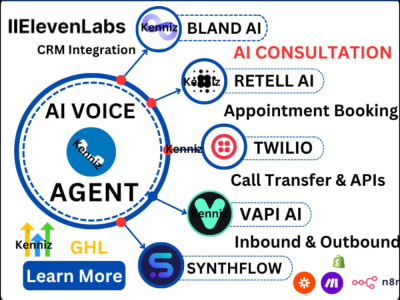 In & Outbound AI Voice Agent on Vapi, Bland, Synthflow, Retell with GHL ...