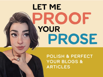 Polished prose with professional proofreading and copyediting! | Upwork