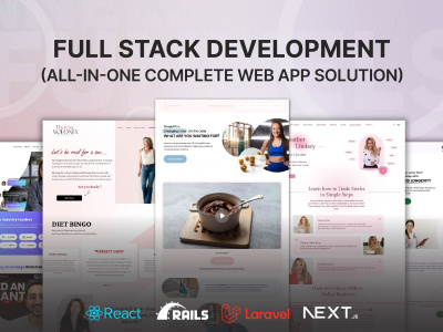 Build a Full-Stack Web App with React, Next.js, Ruby On Rails & Laravel | Upwork