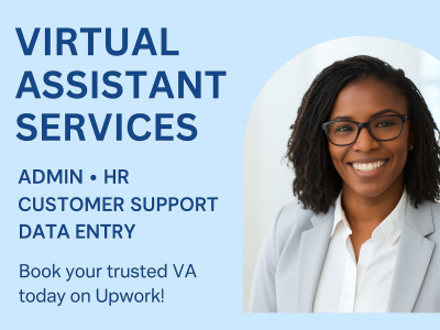 Virtual Assistant: Admin, HR & Customer Support | Upwork