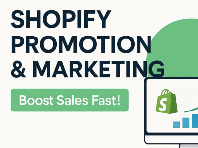 Shopify Store Promotion & Marketing to Boost Sales and Manage Store ...
