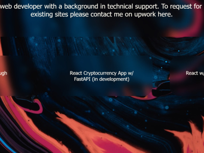 Custom Tailored Website Built Purely in HTML & CSS | Upwork
