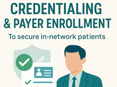 Credentialing & payer enrollment to secure in-network patients | Upwork