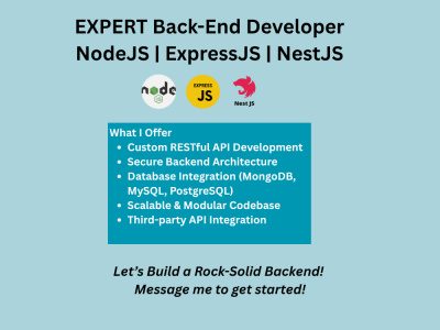 Expert Backend Developer | Node.js, Express, NestJS APIs & Systems | Upwork