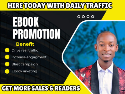 Real ebook promotion to grow readers, sales, and engagement | Upwork
