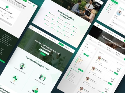 Caregiver hire platform web/app with the Features You Seek. Full custom dev | Upwork