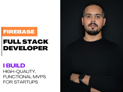 Full Stack | Full stack developer | Firebase | Flutter Firebase | Upwork
