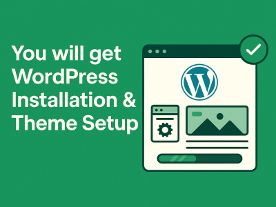 WordPress Installation & Theme Setup | Upwork