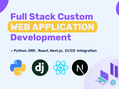 Full-Stack Web App built using Python/Django + React | Upwork